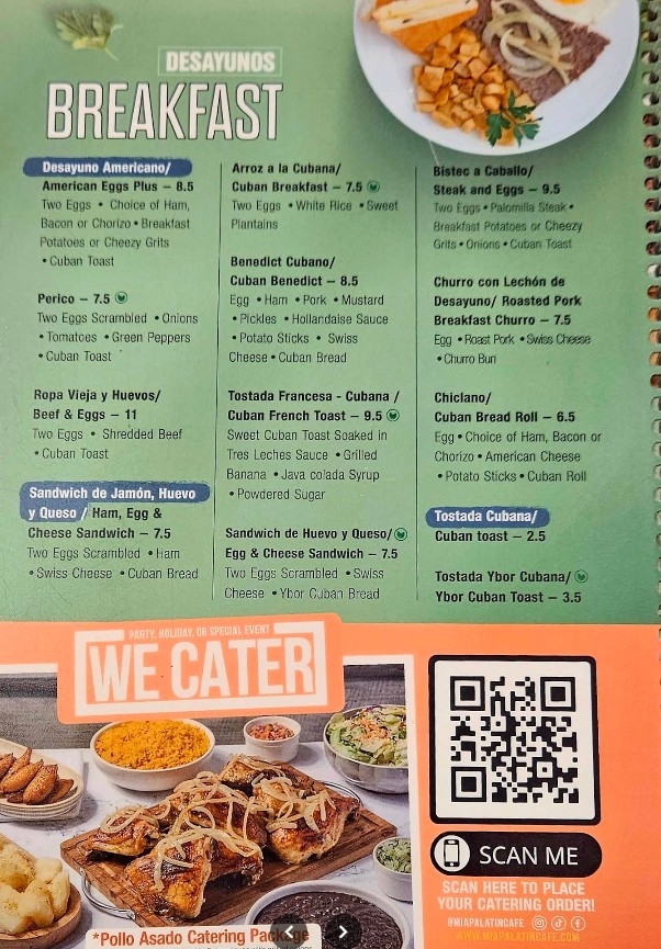 Mi Apa Latin Cafe Gainesville Menu | Authentic Cuban & Latin Cuisine