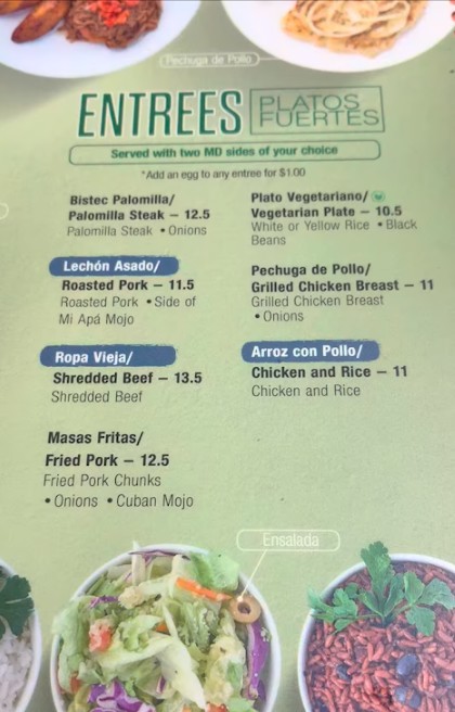 Mi Apa Latin Cafe Gainesville Menu | Authentic Cuban & Latin Cuisine